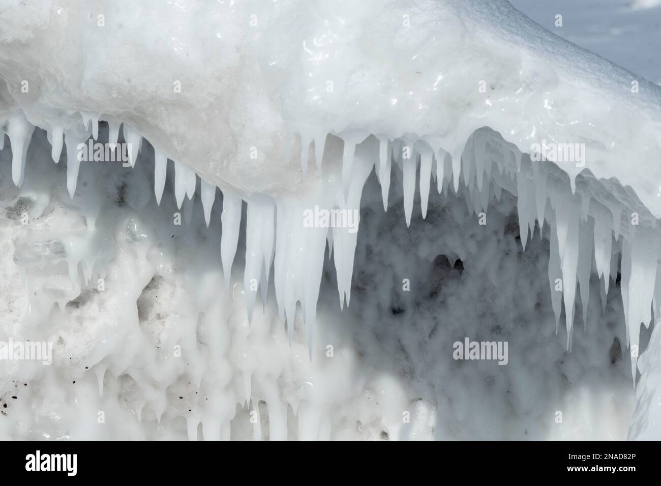 (521260.01.jpg) KADUNCE RIVER MOUTH MINNESOTA 27Feb20 -- Ice Formations ...