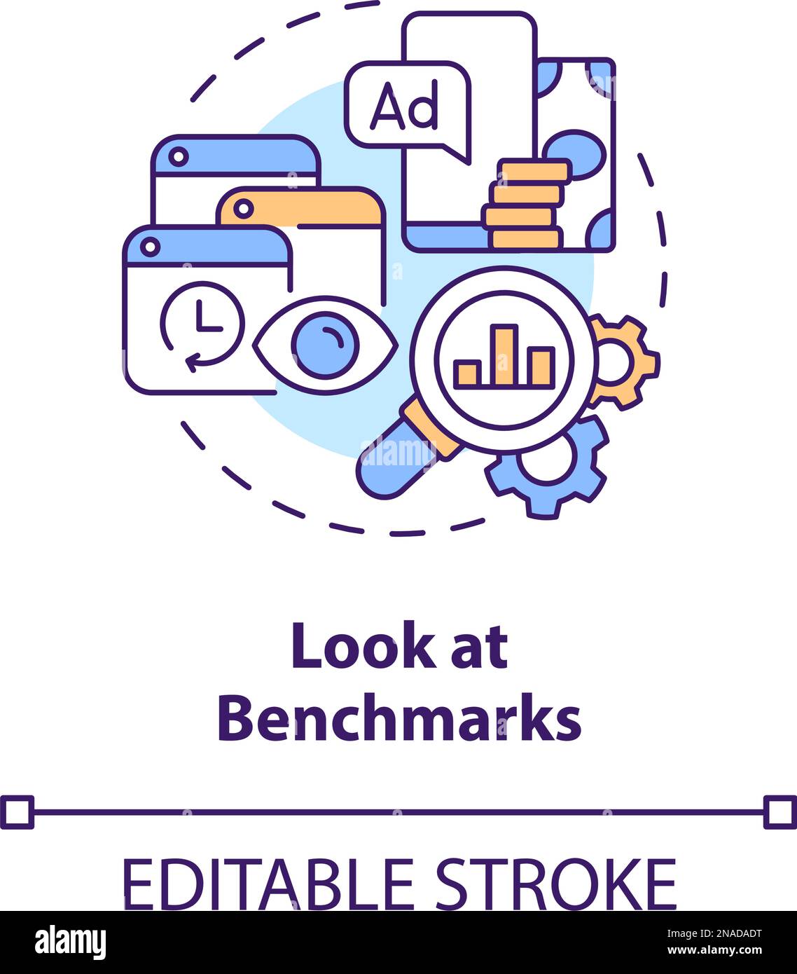 Benchmarks Stock Vector Images - Alamy