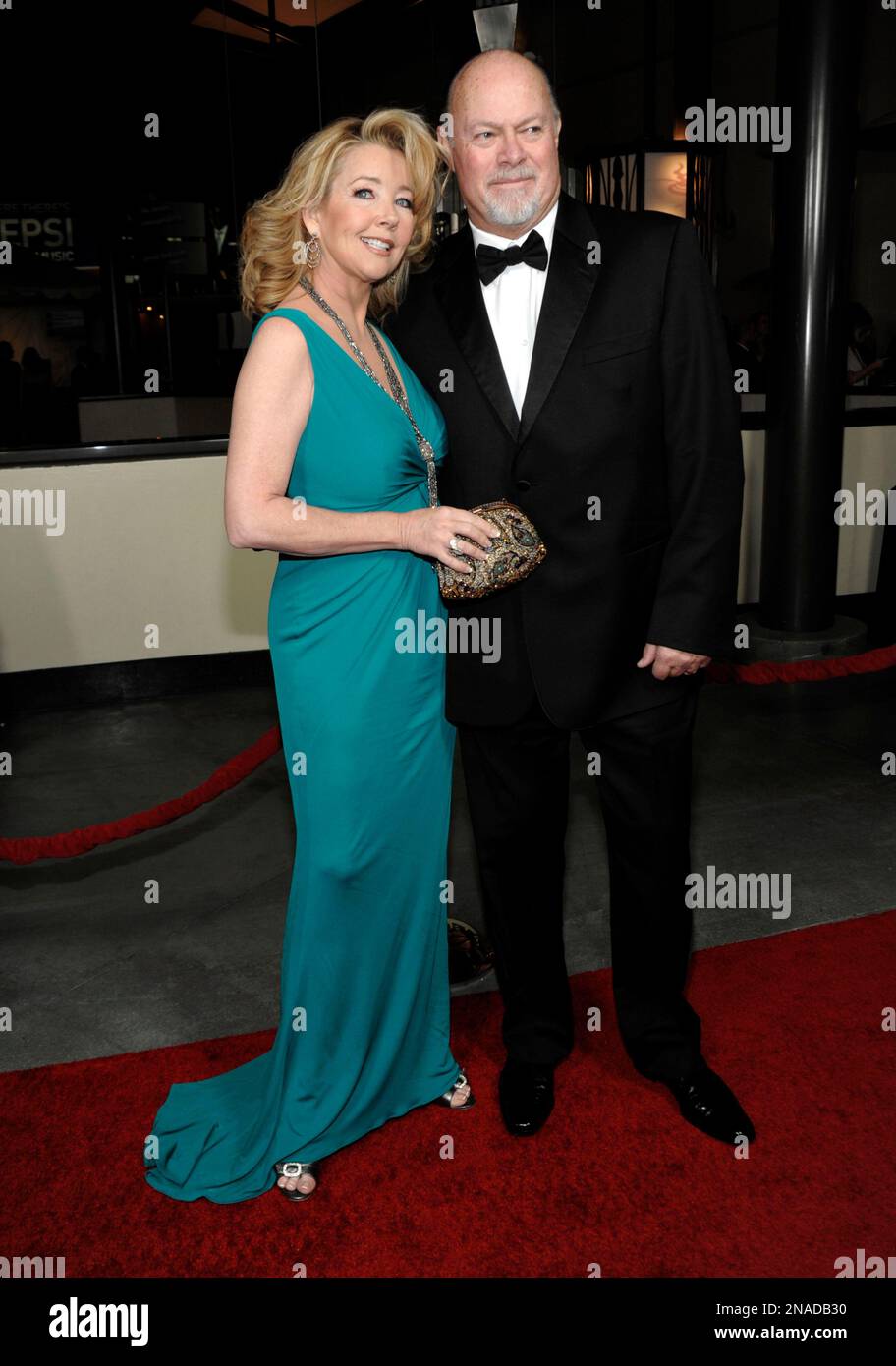 Melody Thomas Scott, left, and Edward Scott arrive at the 64th Annual ...