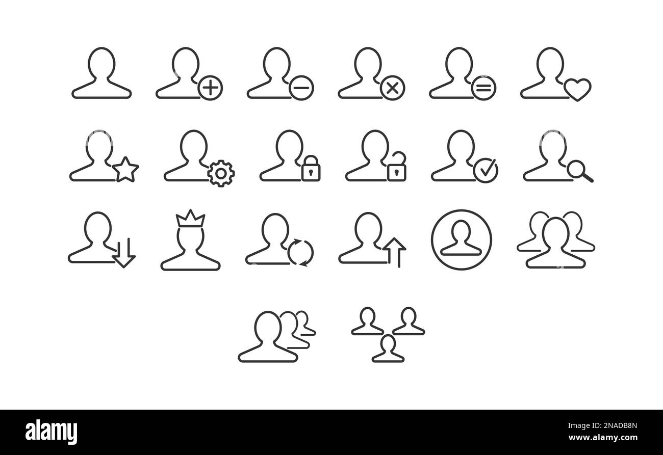 A set of client icons. VIP person icon. The client's icon. Flat style Stock Vector Image & Art ...