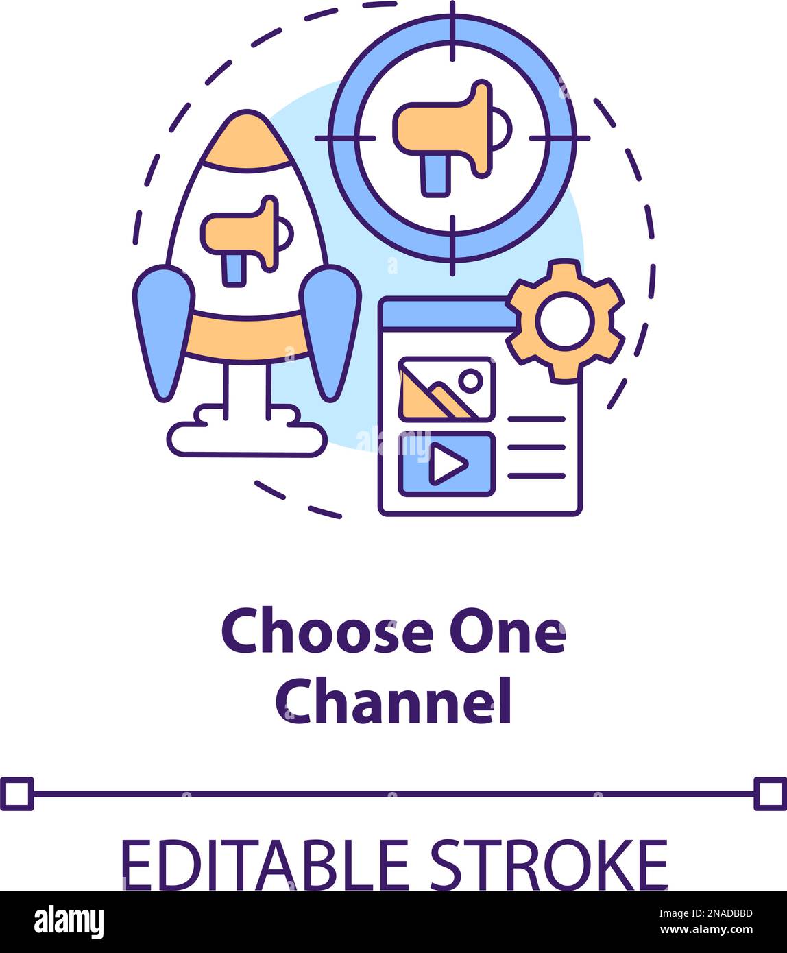 Channel one network Stock Vector Images - Alamy