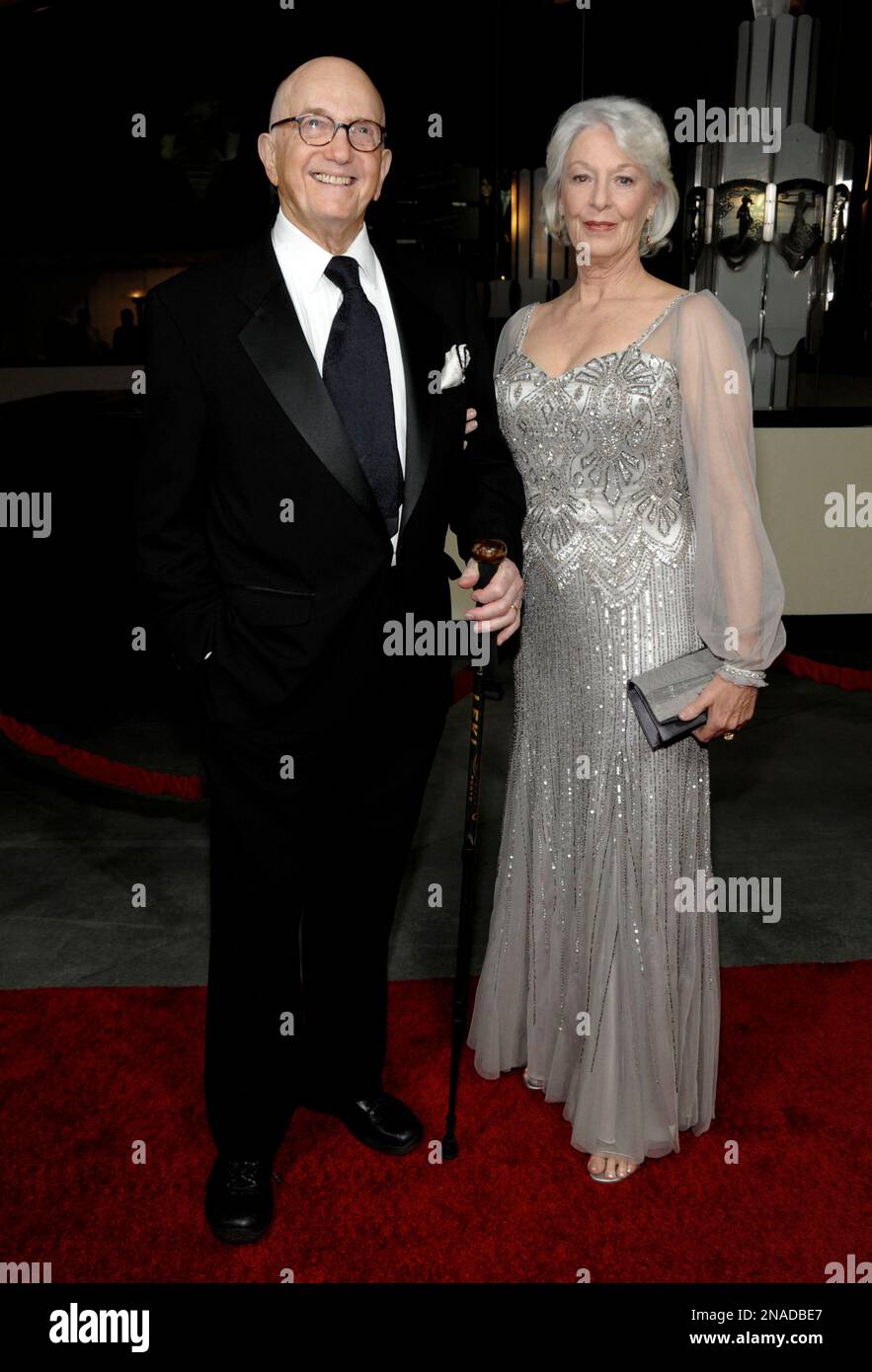 Edwin Sherin, left, and Jane Alexander arrive at the 64th Annual ...