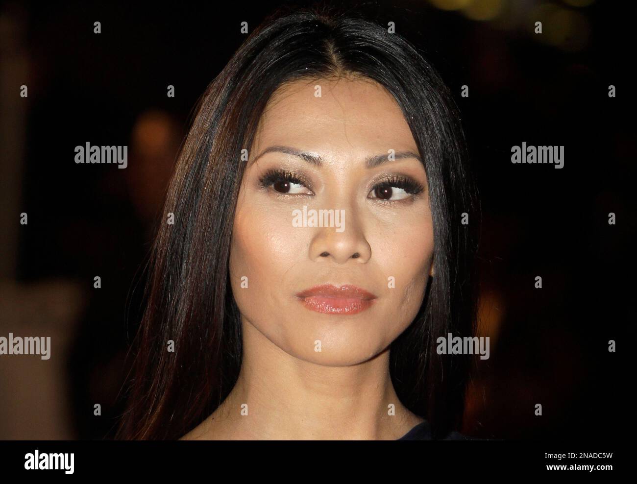 Indonesian singer-songwriter Anggun arrives at the Cannes festival ...
