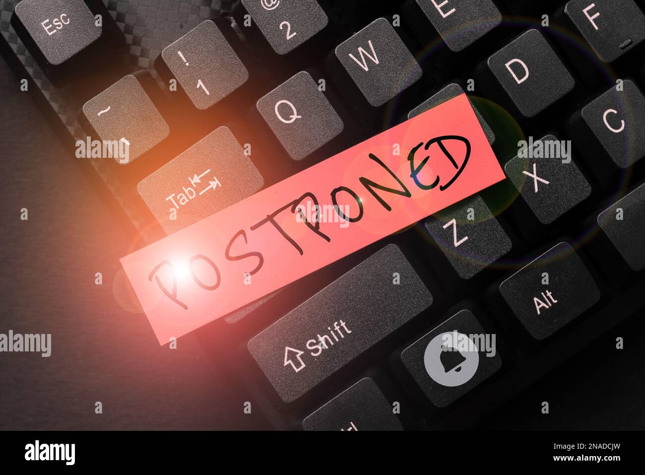 Inspiration showing sign Postponed, Business showcase to place later in ...