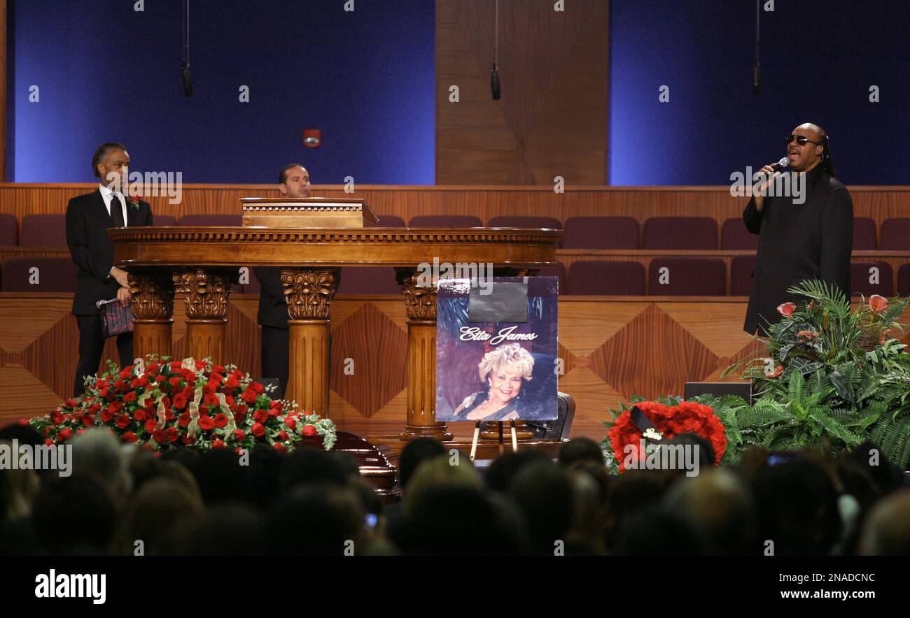 Etta James Funeral Program