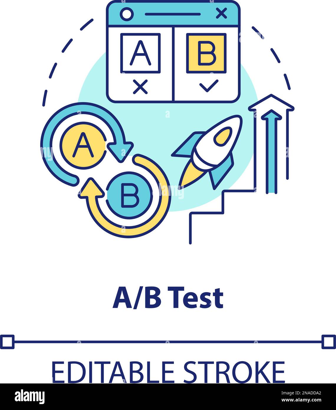 Test a b hi-res stock photography and images - Alamy