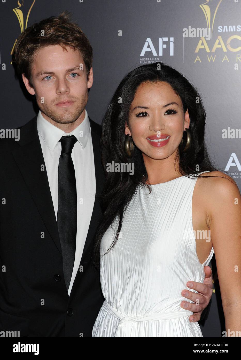 Loughlin Buchanan, at left, and Stephanie Jacobs arrives at The ...