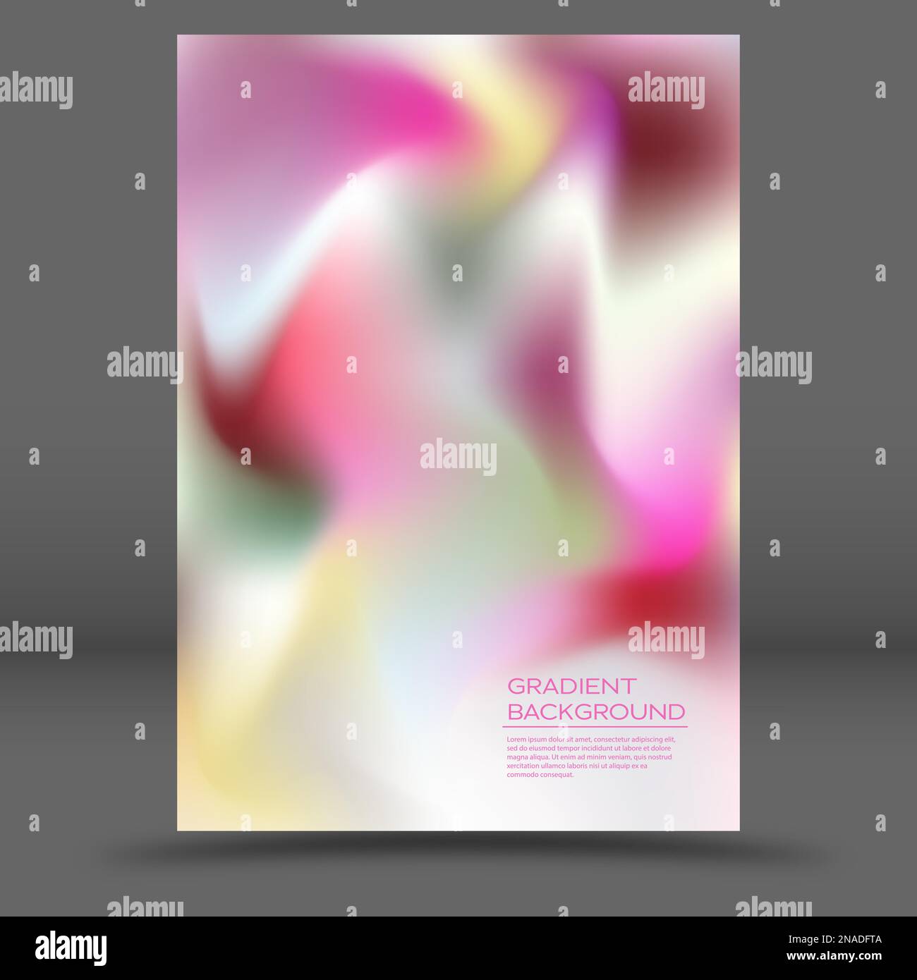 Gradient abstract background. Creative design for book covers ...