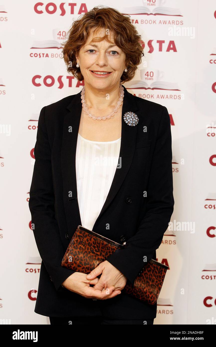 Historical Biographer Flora Fraser arrives for the Costa Book of the ...