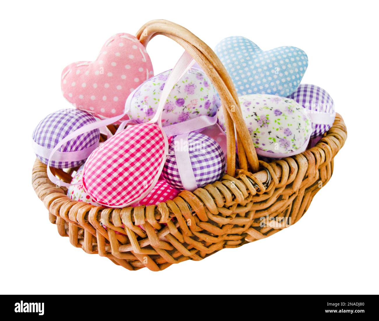 Pastel pink blue hearts Cut Out Stock Images & Pictures - Alamy