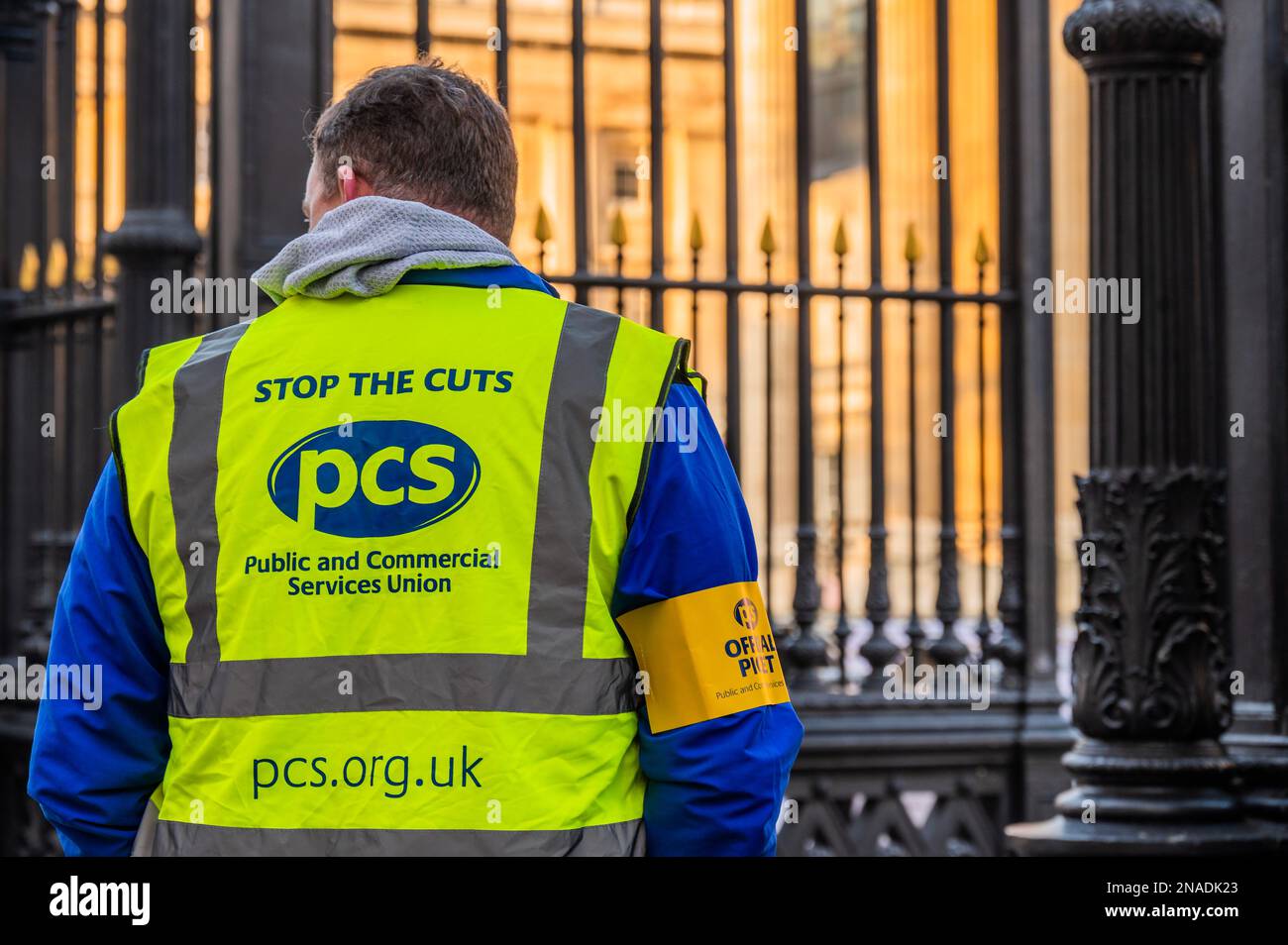 Picket line at british museum hi-res stock photography and images - Alamy