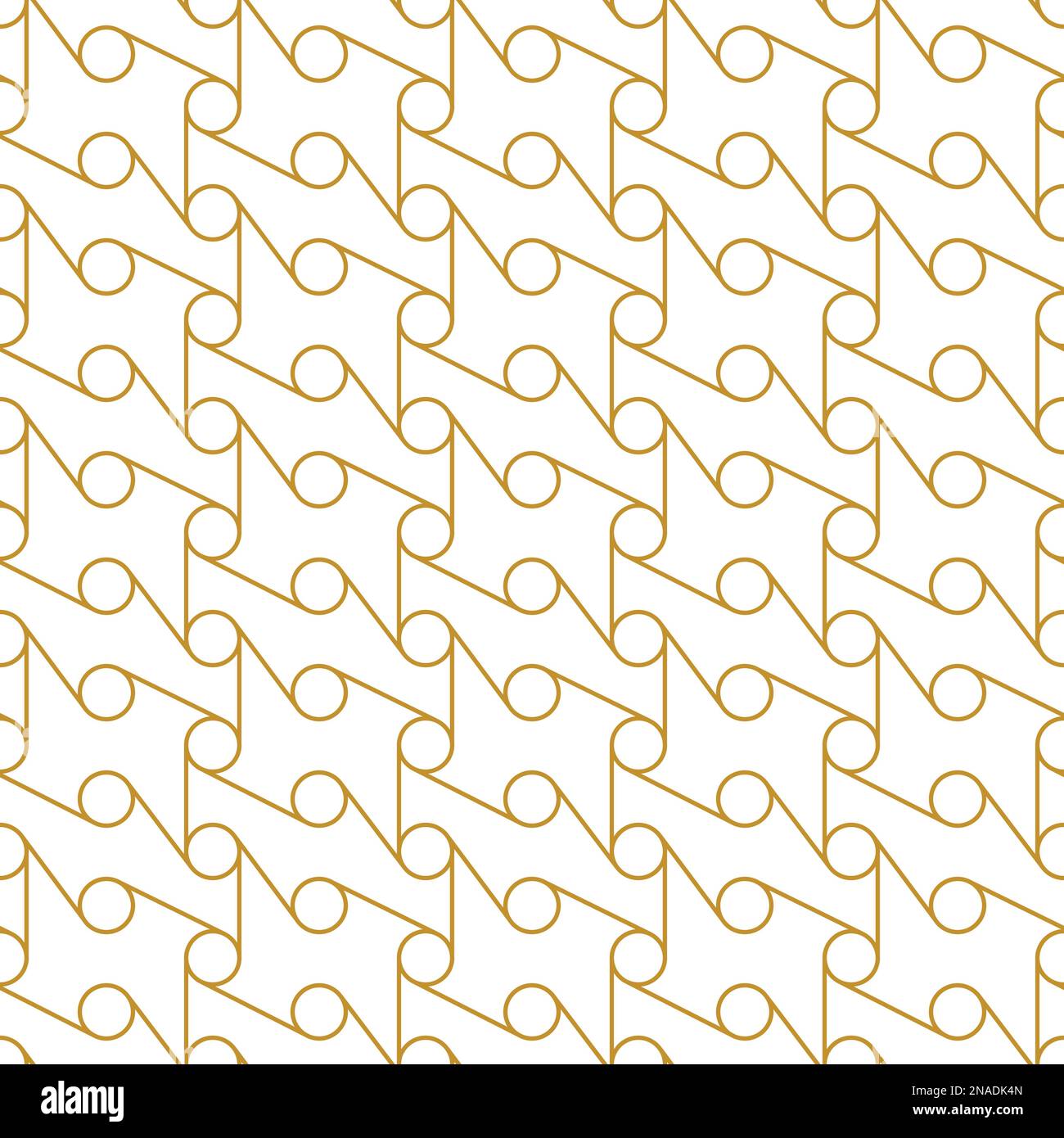 Seamless pattern of circles and lines for textiles, textures and simple ...