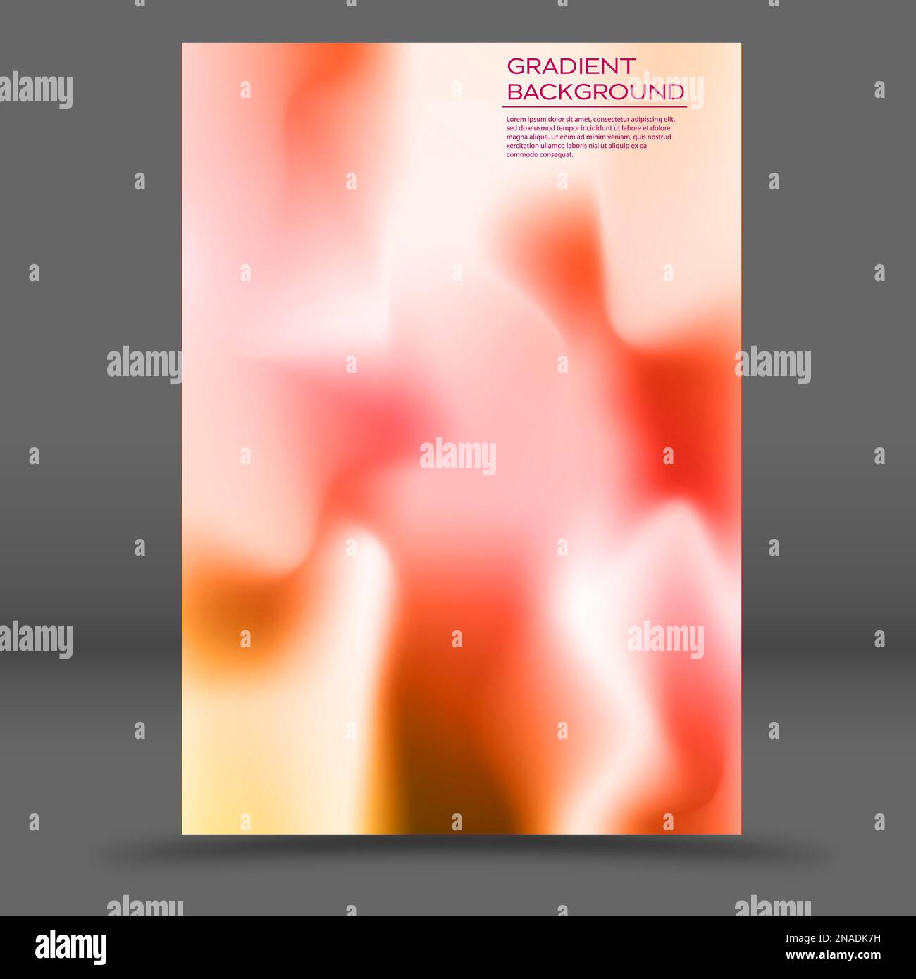 Gradient abstract background. Creative design for book covers ...