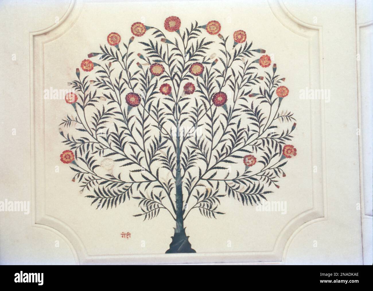 Radha Swami Temple at Dayal Bagh , Agra, Utter Pradesh, India Stock ...