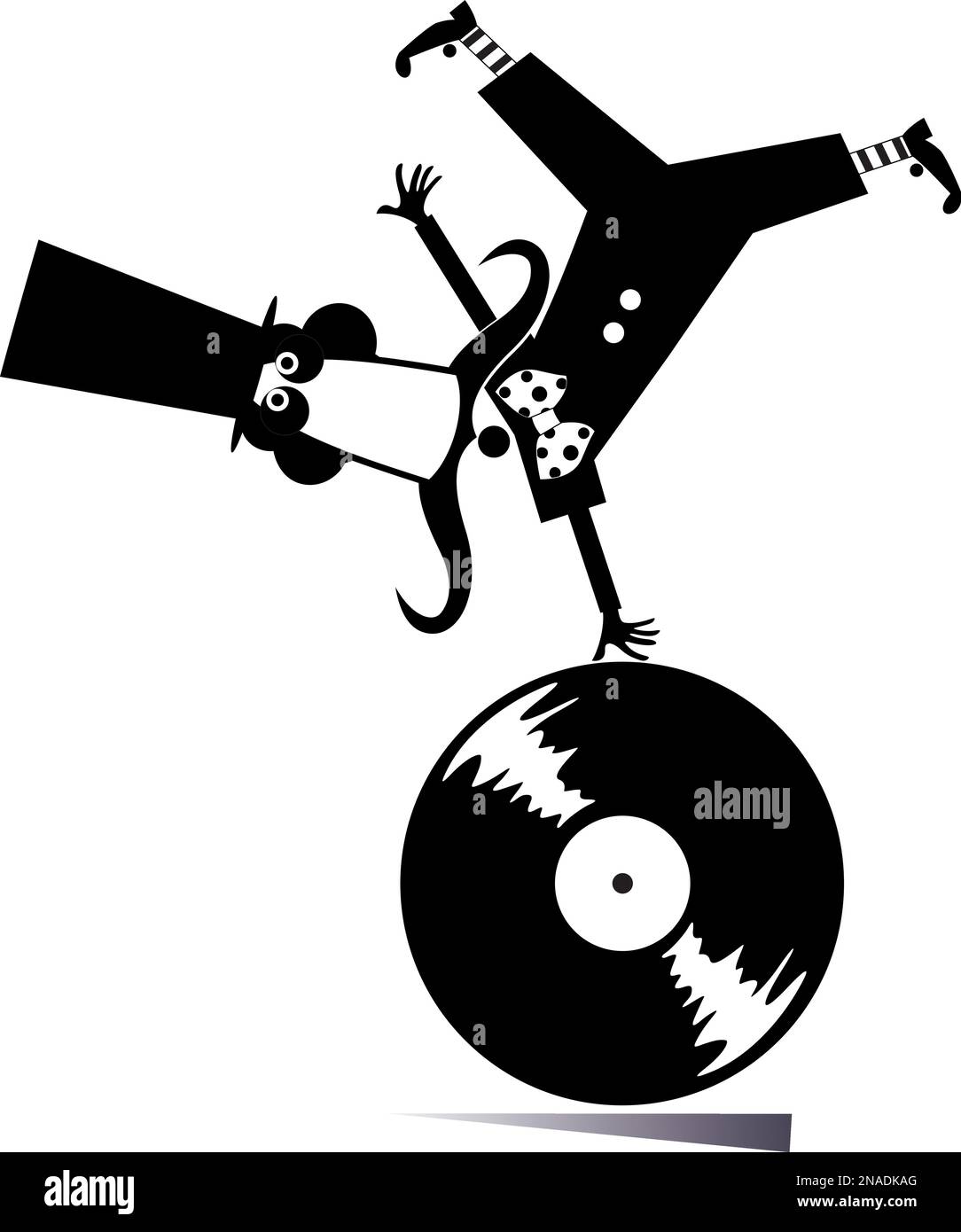 Funny man record legs hi-res stock photography and images - Alamy