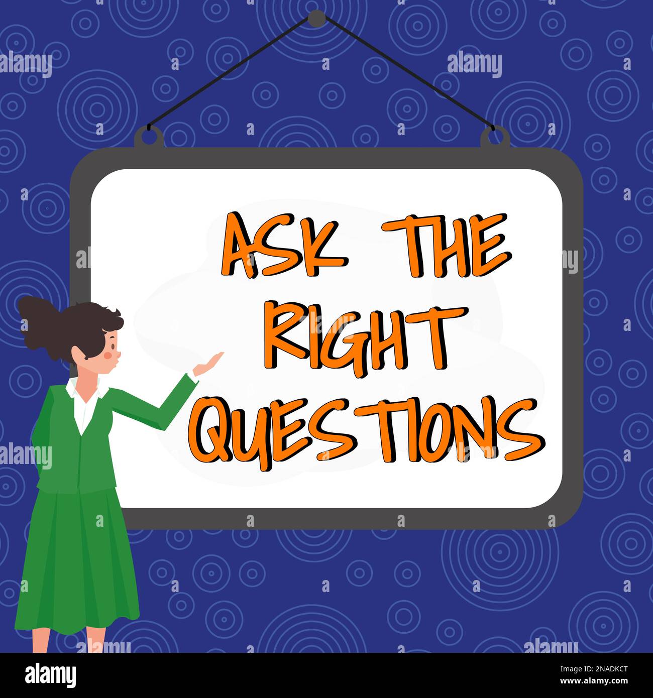 Sign displaying Ask The Right Questions, Word Written on Look for a ... Sign displaying Ask The Right Questions, Word Written on Look for a ...