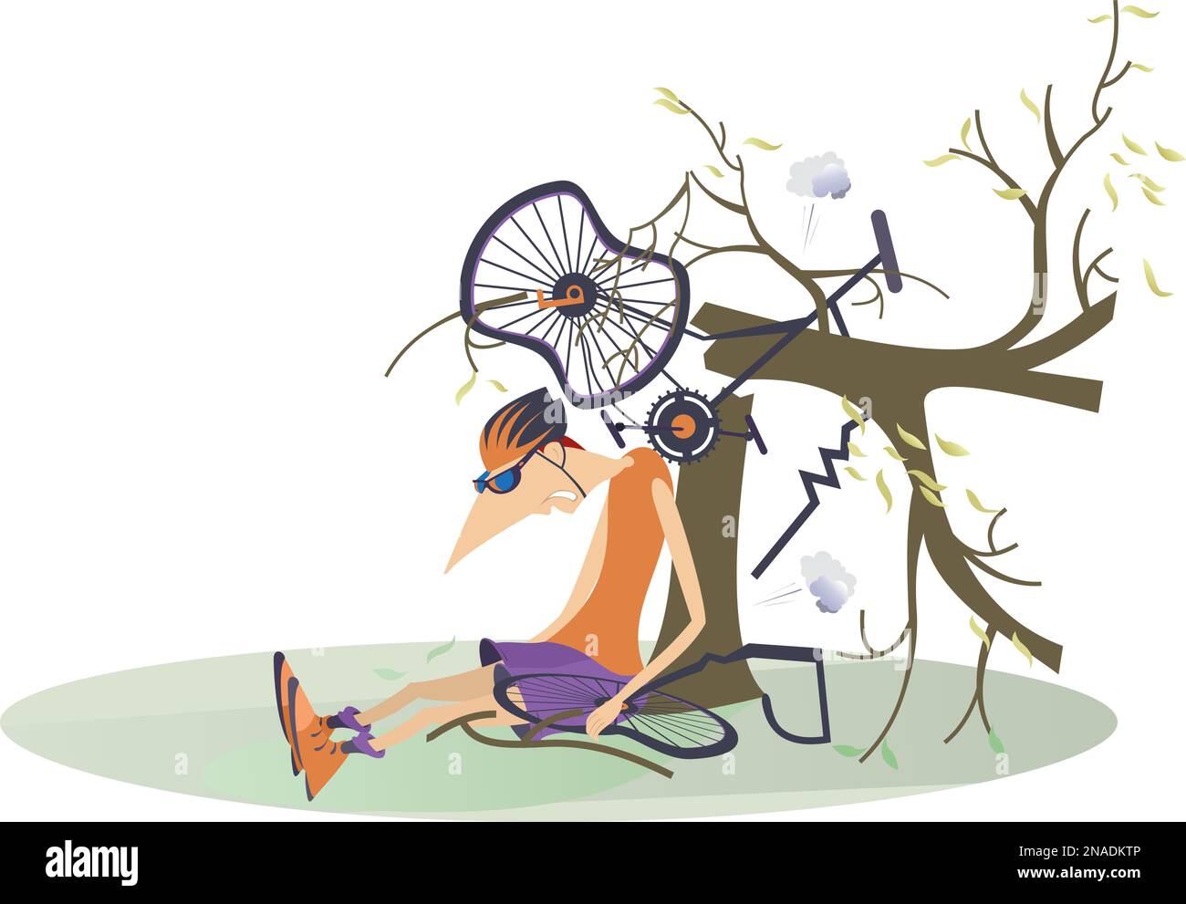 Biker crash helmet Stock Vector Images - Alamy