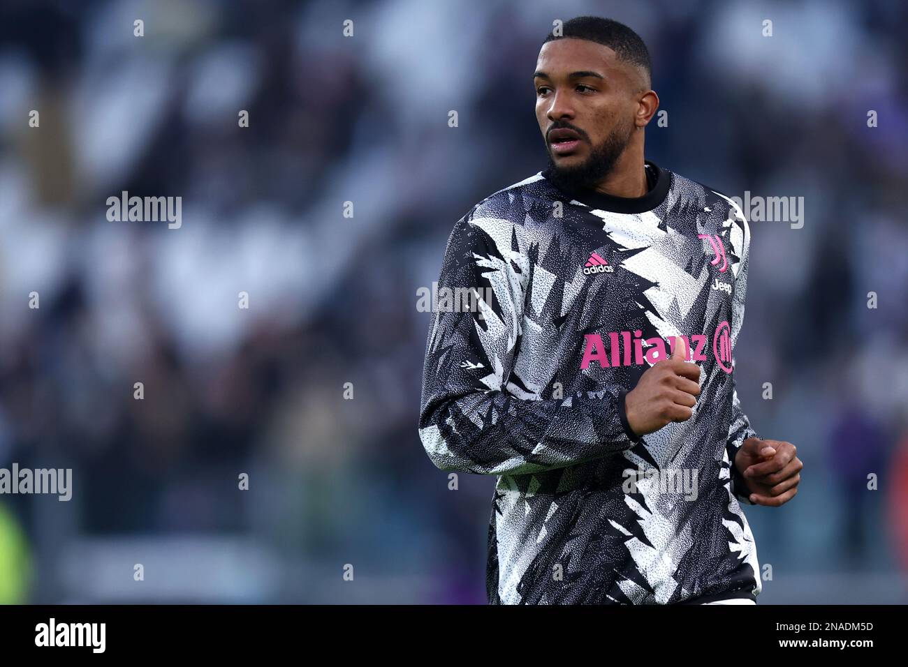 Gleison Bremer of Juventus Fc during warm up before the Serie A match ...