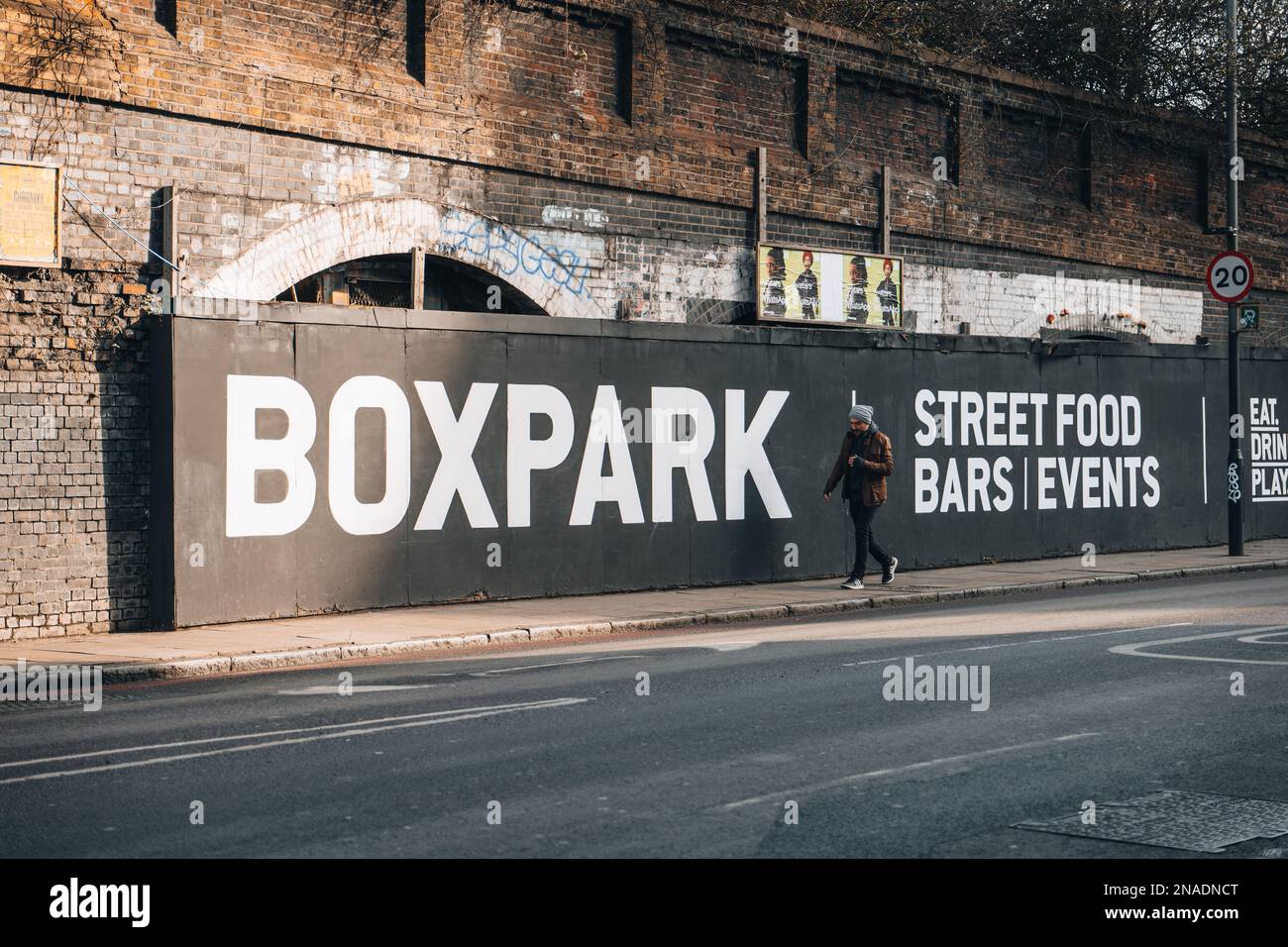 Boxpark sign hi-res stock photography and images - Alamy