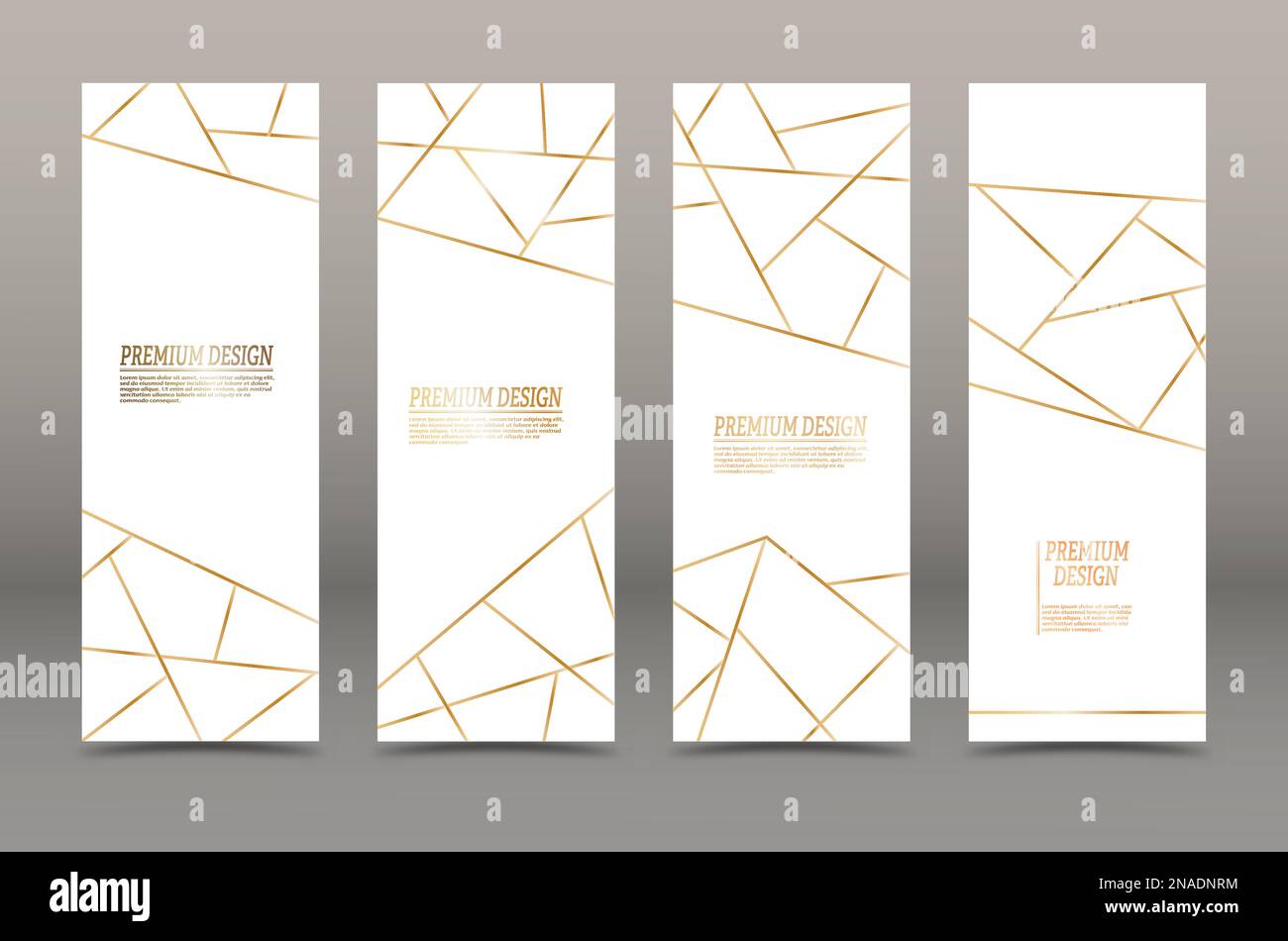 A set of abstract designs for covers, banners, posters and creative ...