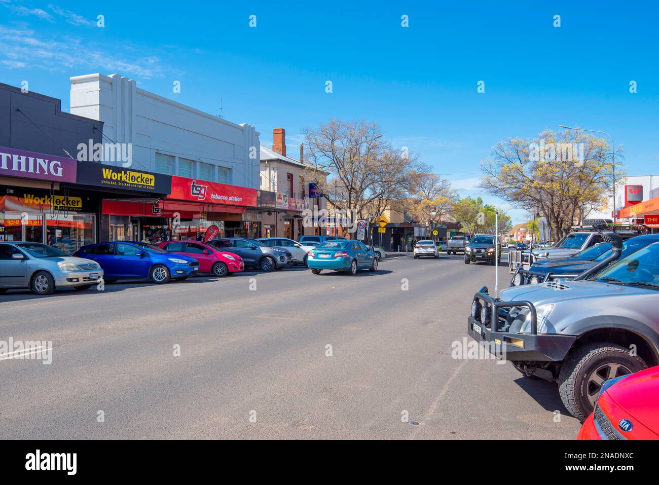 Main street of parkes hi-res stock photography and images - Alamy