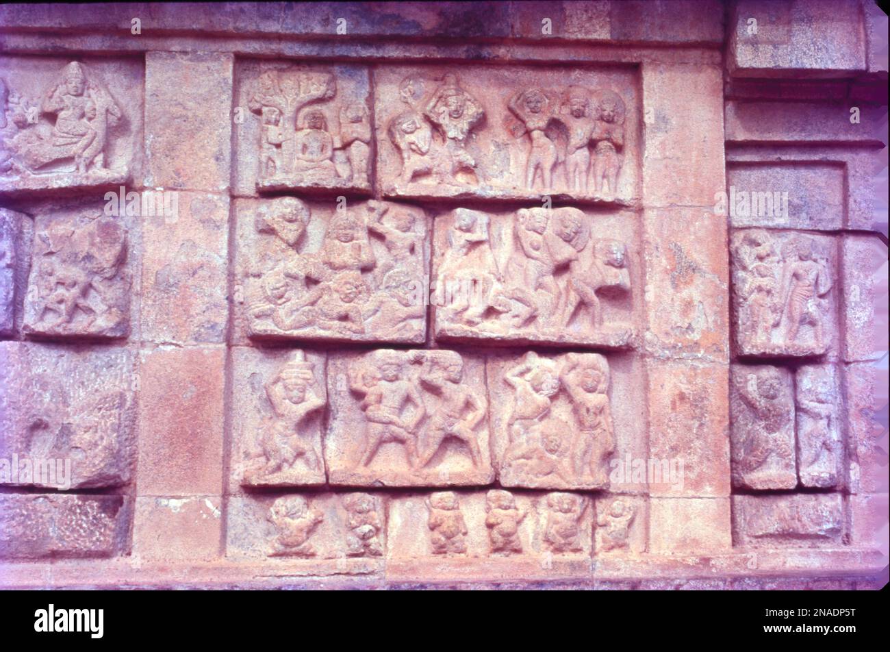 The temple has a massive colonnaded prakara (corridor) and one of the ...