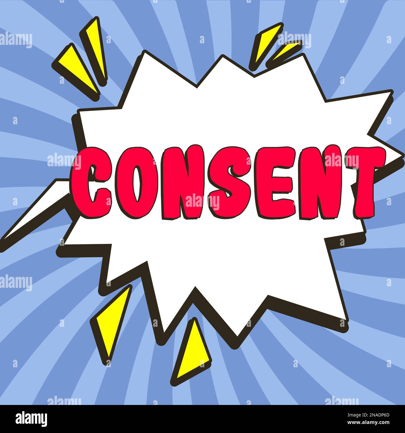 Inspiration showing sign Consent, Word Written on general agreement ...