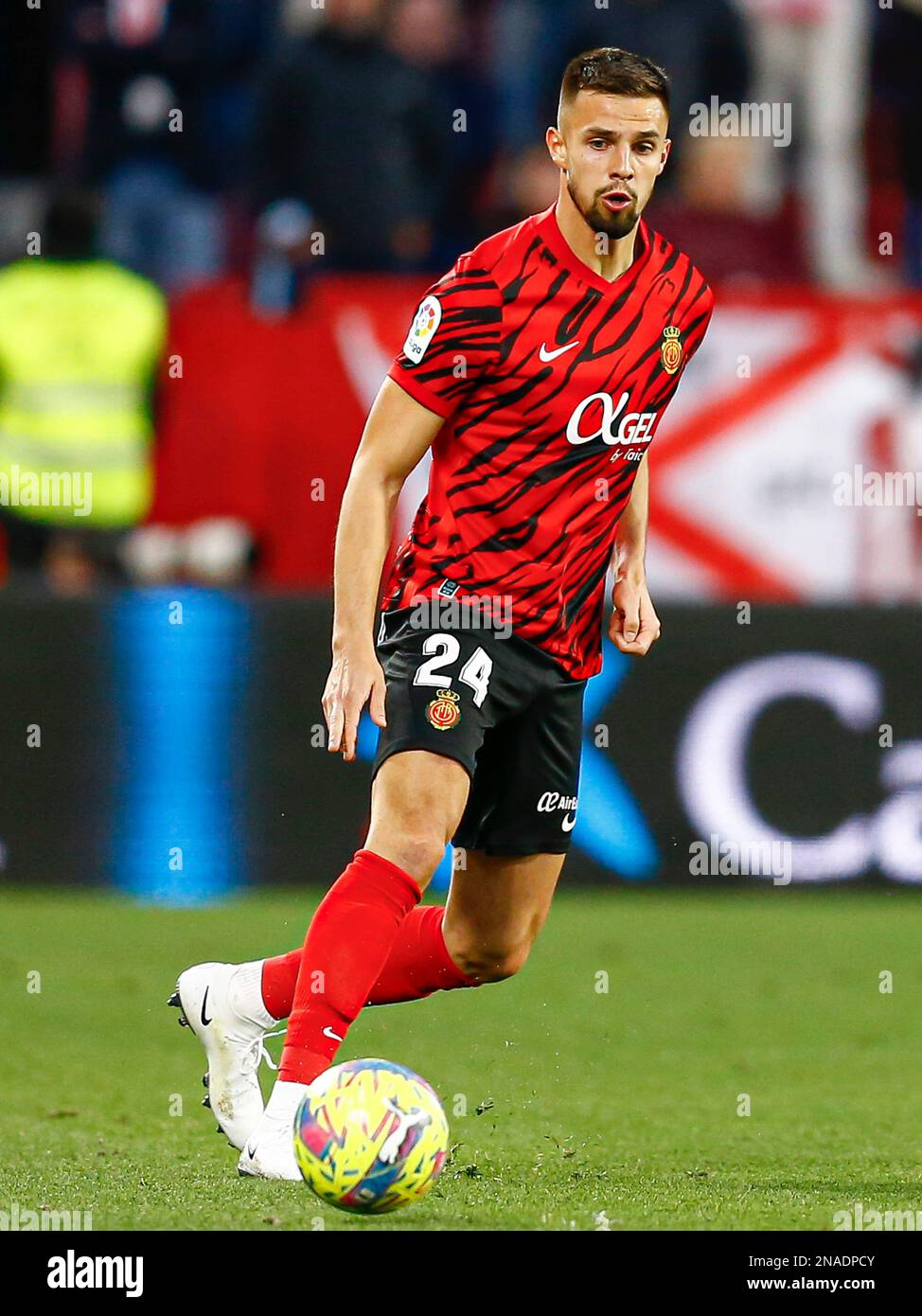 Martin Valjent of RCD Mallorca during the La Liga match between Sevilla ...