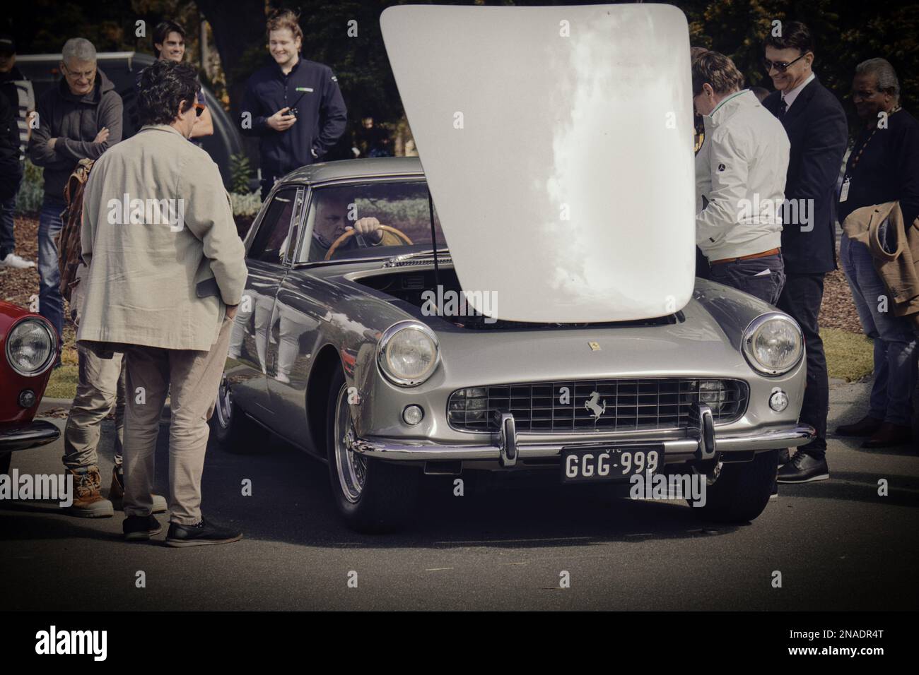 Silver ferrari hi-res stock photography and images - Alamy