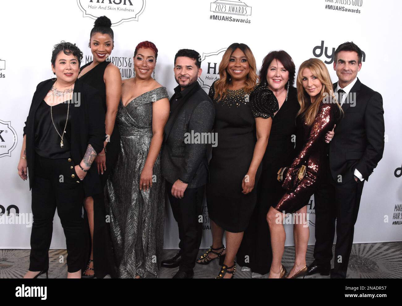 Beverly Hills, California, USA 11th February 2023 (L-R) Evelyn ...