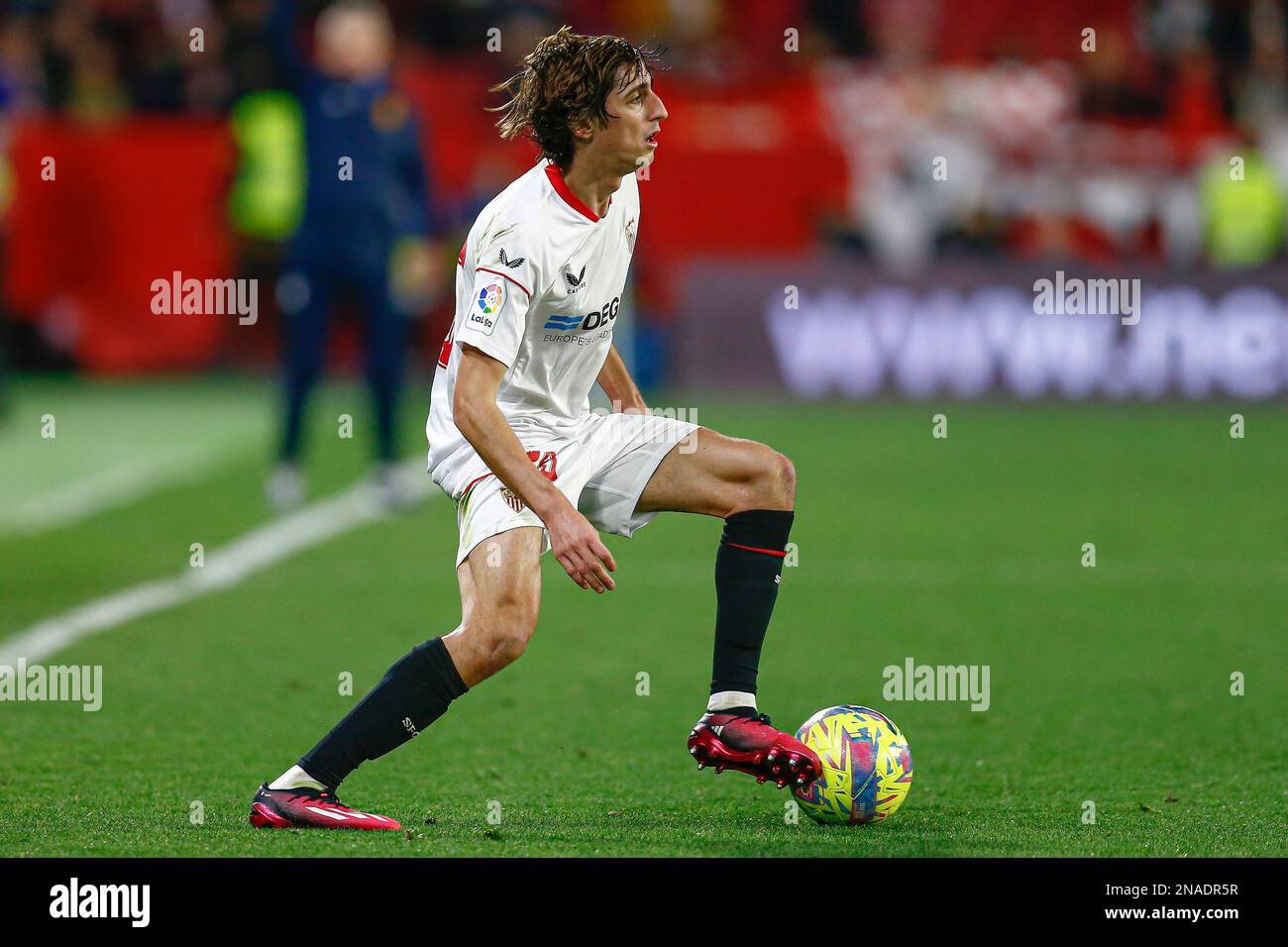 Bryan Gil of Sevilla FC during the La Liga match between Sevilla FC and ...