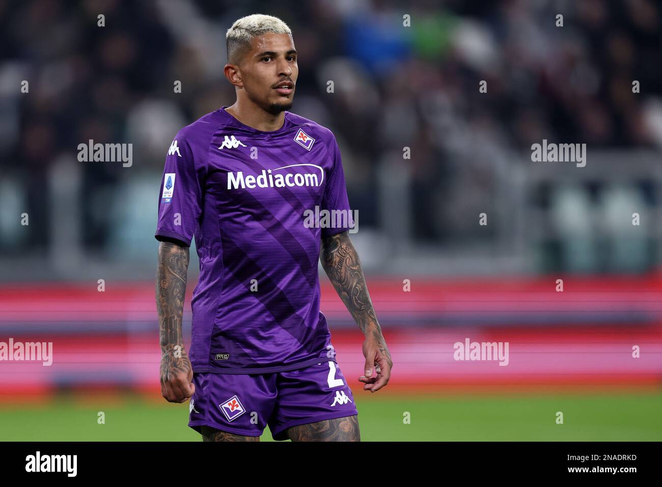 Torino, Italy. 12th Feb, 2023. Dodo Domilson Cordeiro of Acf Fiorentina ...