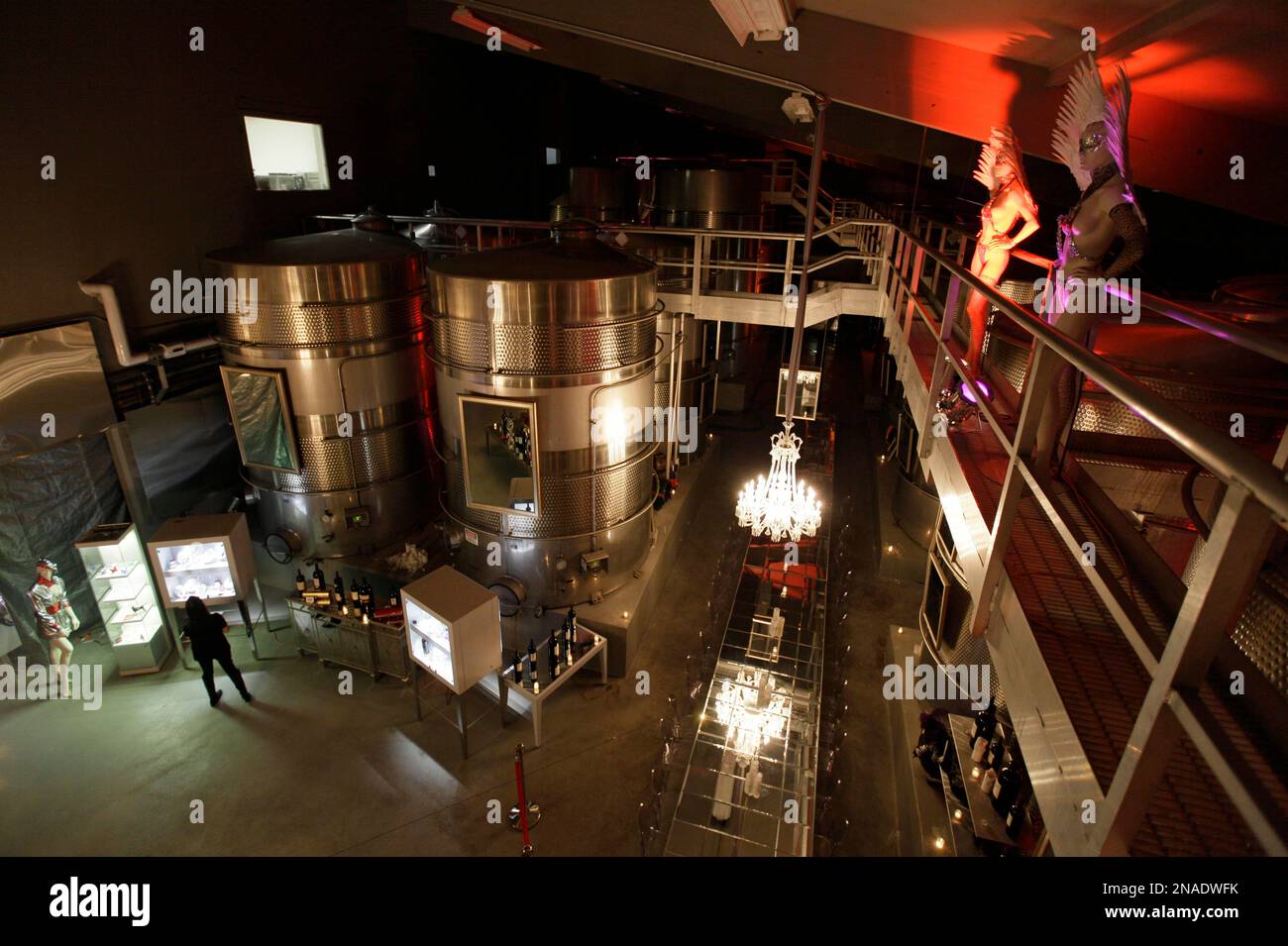 In this photo taken Wednesday, Jan. 25, 2012, the Crystal Cellar at ...