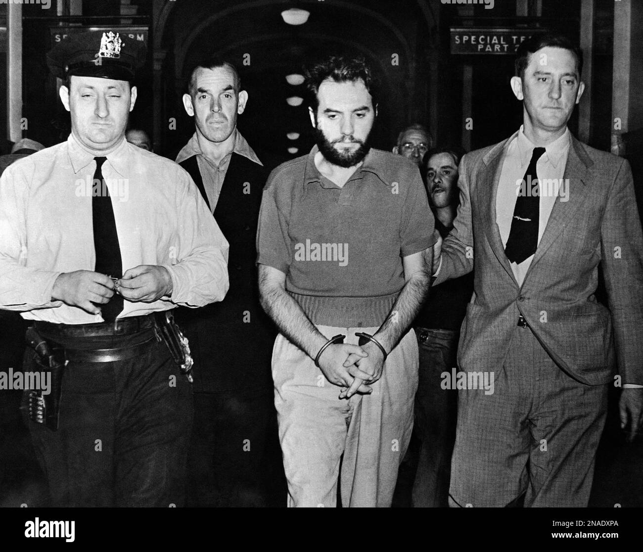 Defense lawyer bearded for Harry “Pittsburgh Phil” Strauss is shown ...