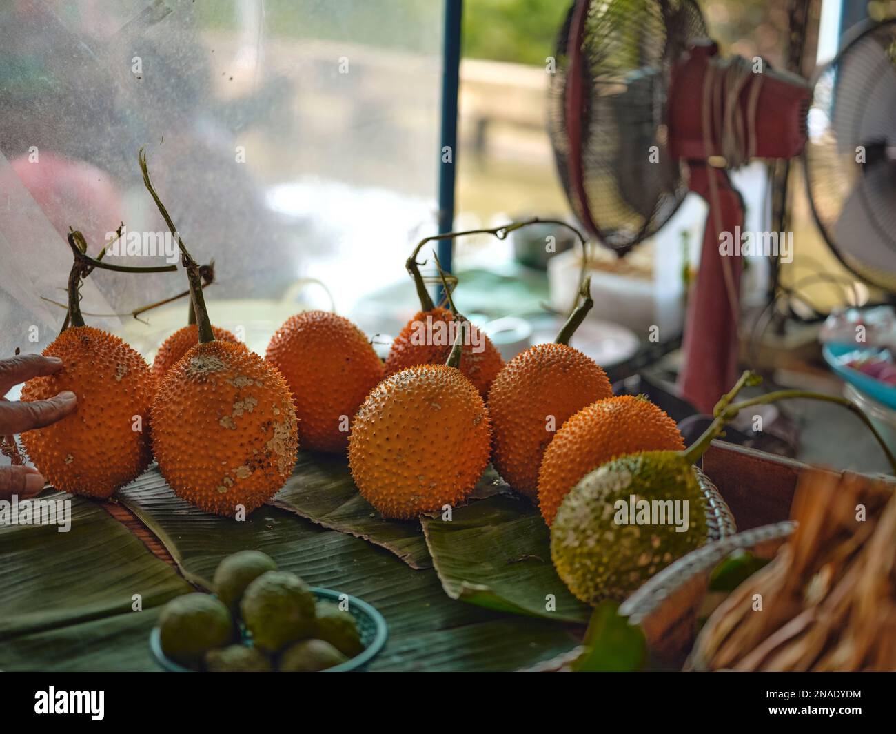Gac fruit, The fruit in THAI market The fruit in THAI market Stock ...