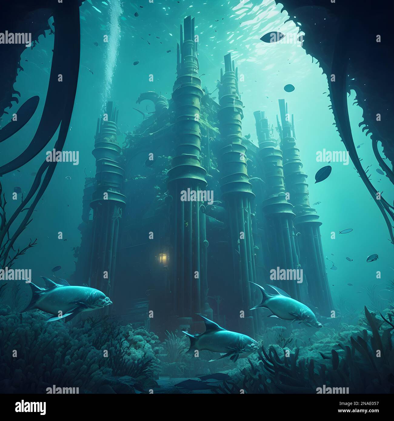 Deep sea under water texture hi-res stock photography and images - Alamy