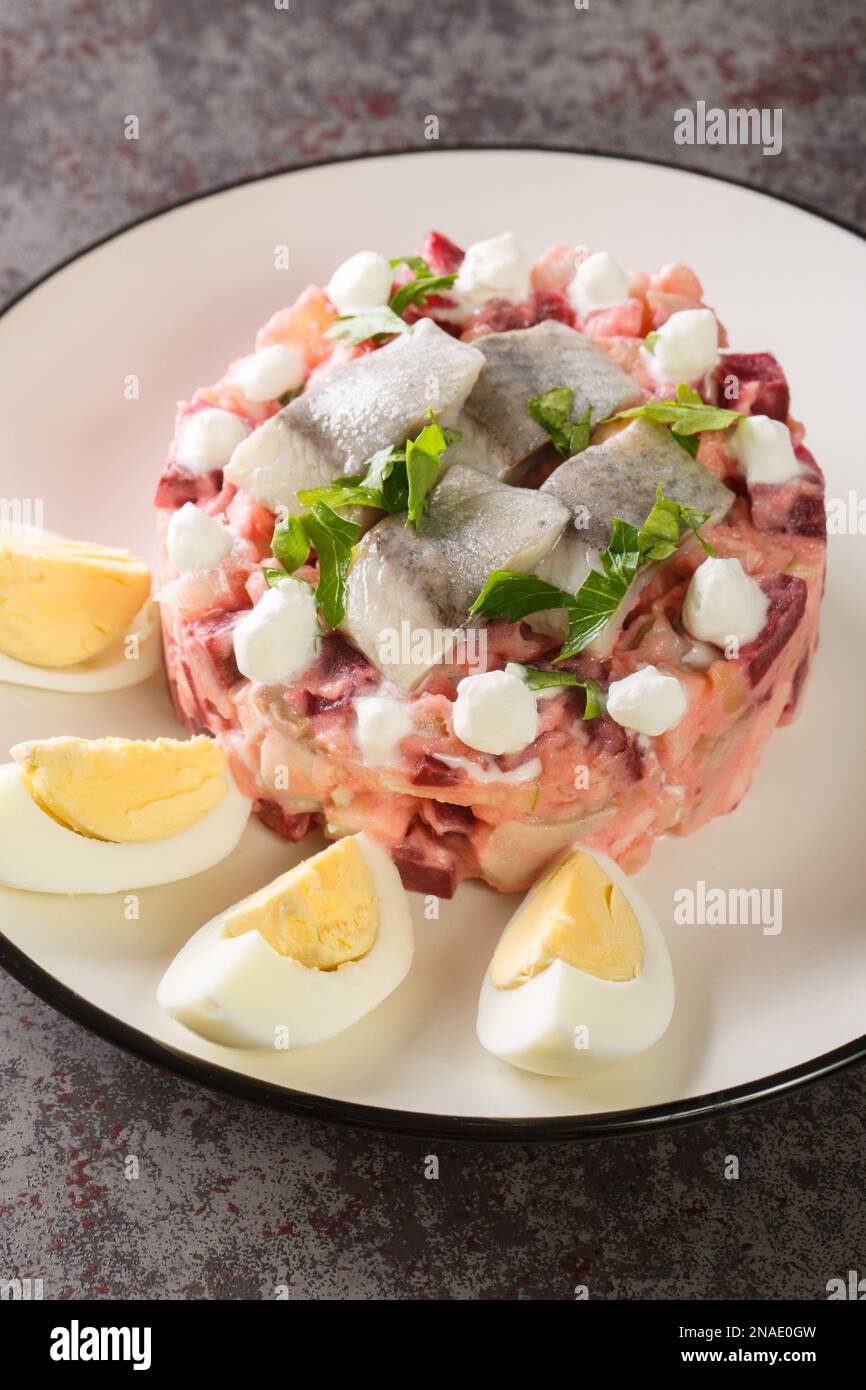 Sillsallad hi-res stock photography and images - Alamy