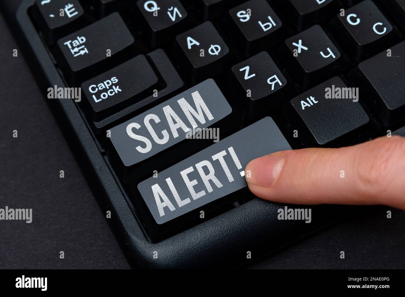 Hand writing sign Scam Alert, Word Written on warning someone about ...