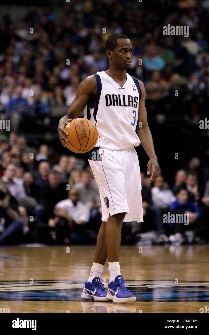 Dallas Mavericks' Rodrigue Beaubois (3) of Guadeloupe during an NBA ...