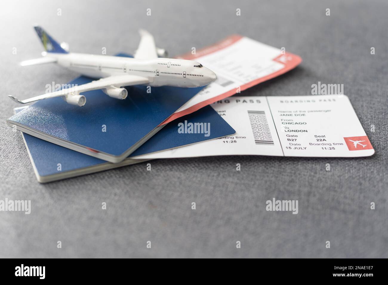 Paper boarding passes hi-res stock photography and images - Alamy