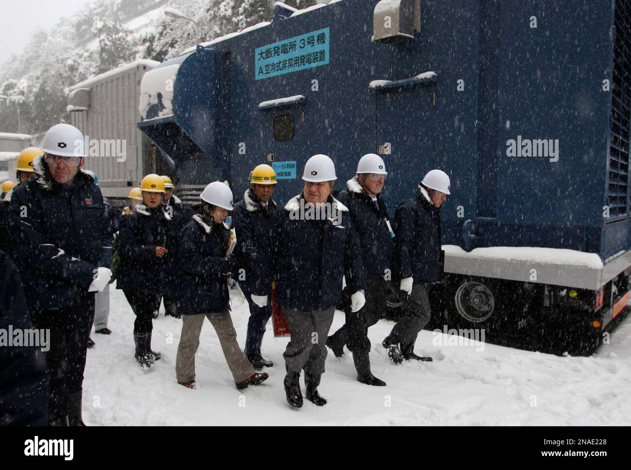 Experts from the International Atomic Energy Agency (IAEA) Jozef Misak ...
