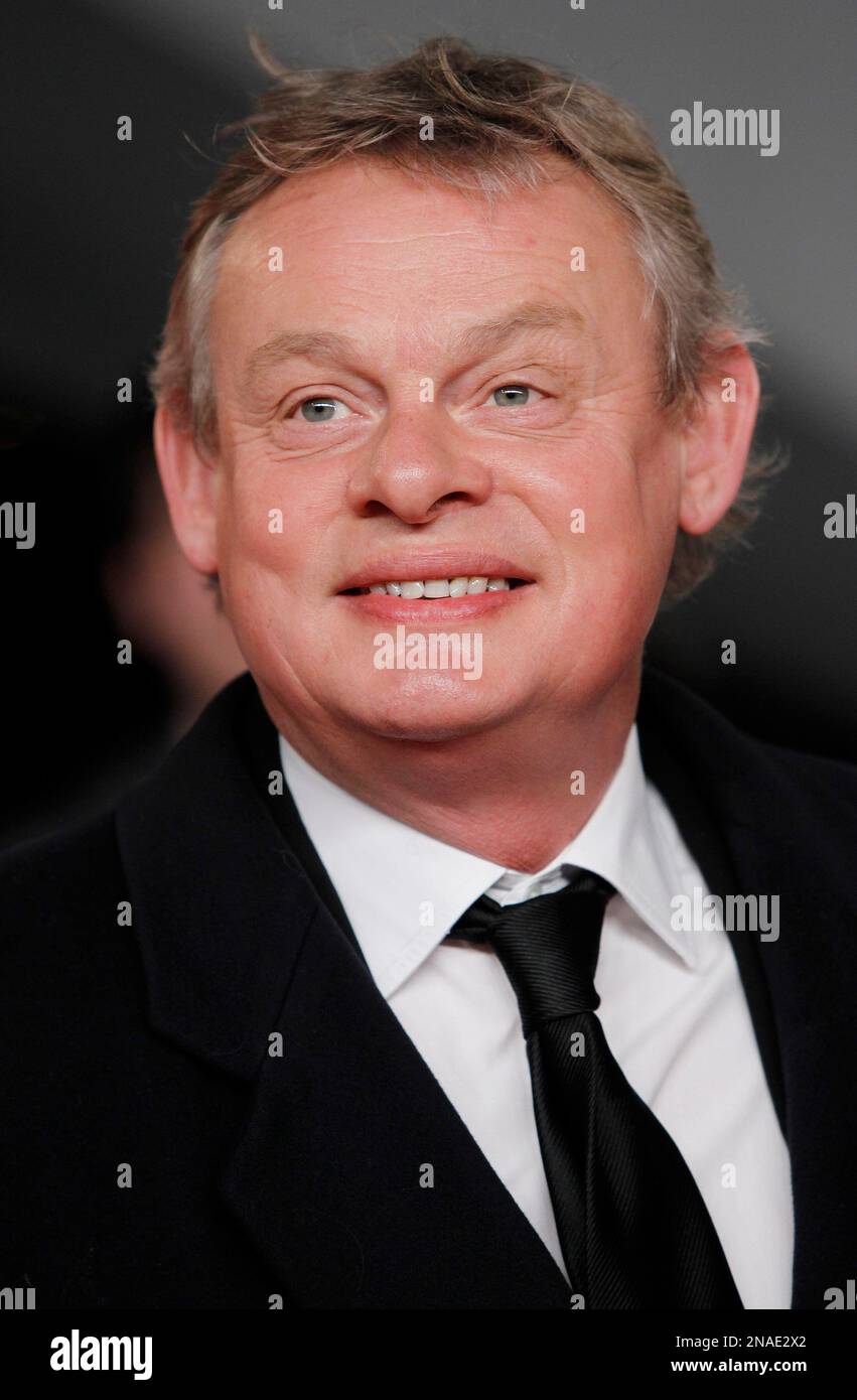 Martin Clunes arrives for the National Television Awards at the 02 ...
