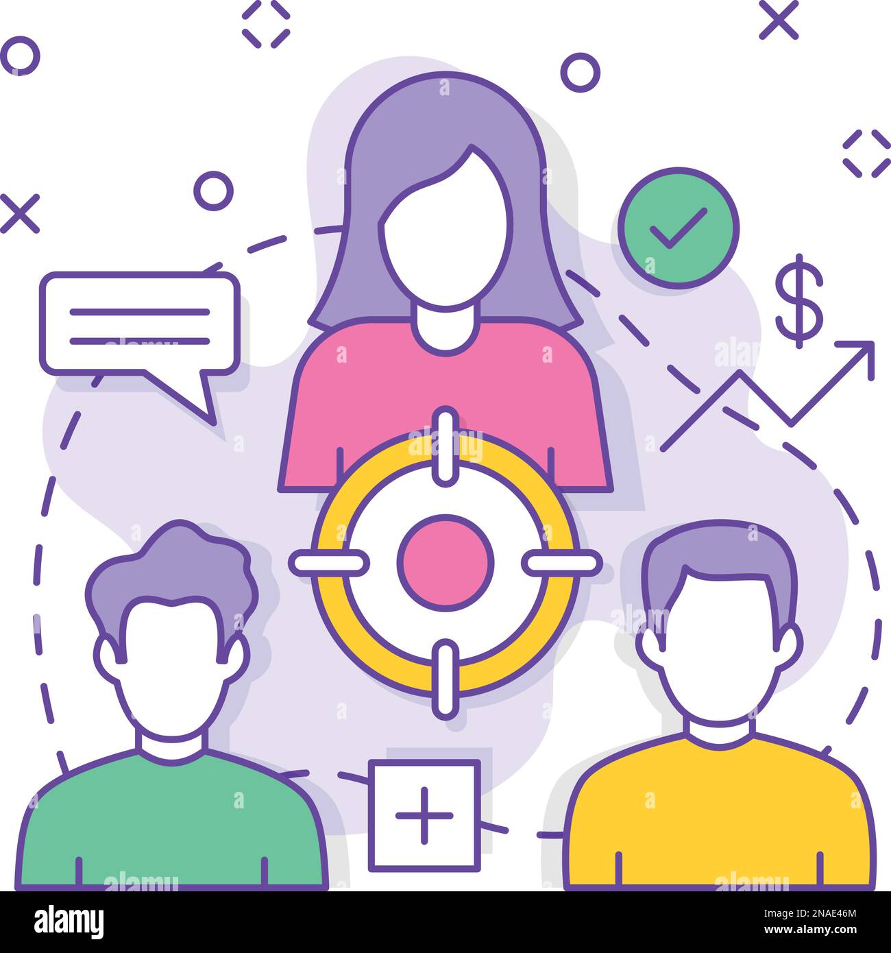 Human resource management Cut Out Stock Images & Pictures - Alamy