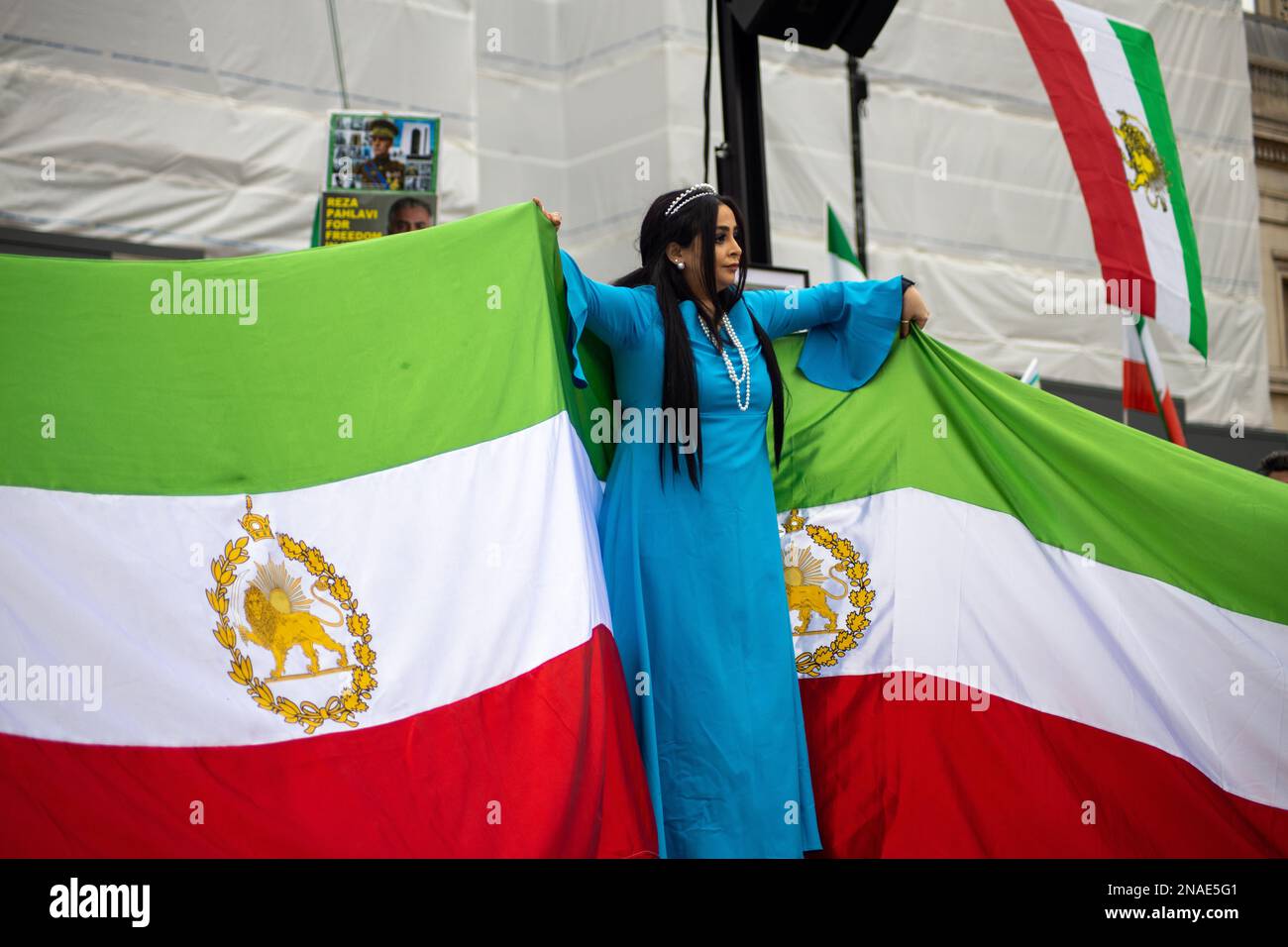 Iranian protesters marked 44th Islamic Revolution anniversary ...