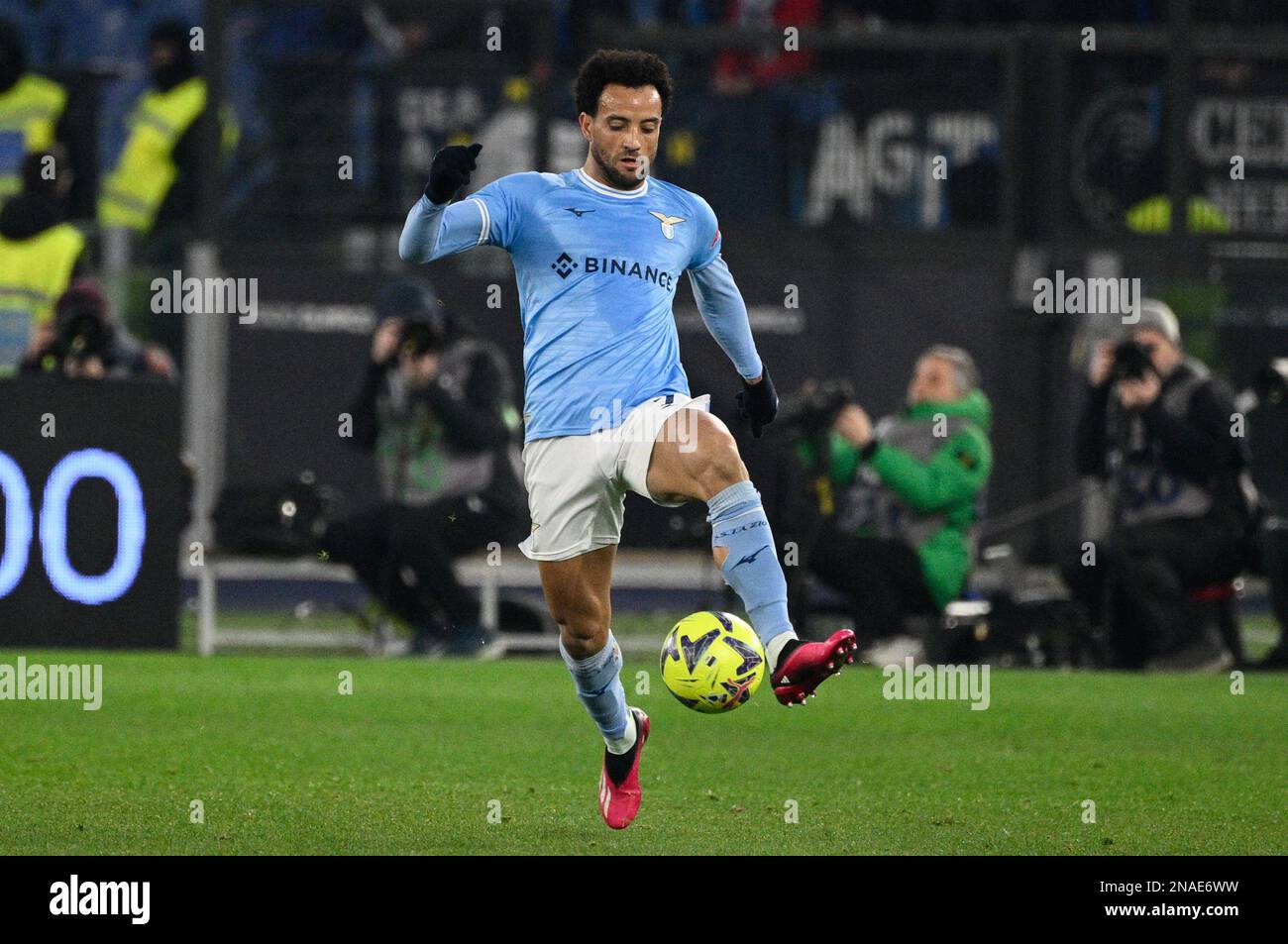 Rome, Italy. 11th Feb, 2023. Felipe Anderson (SS Lazio) during the ...