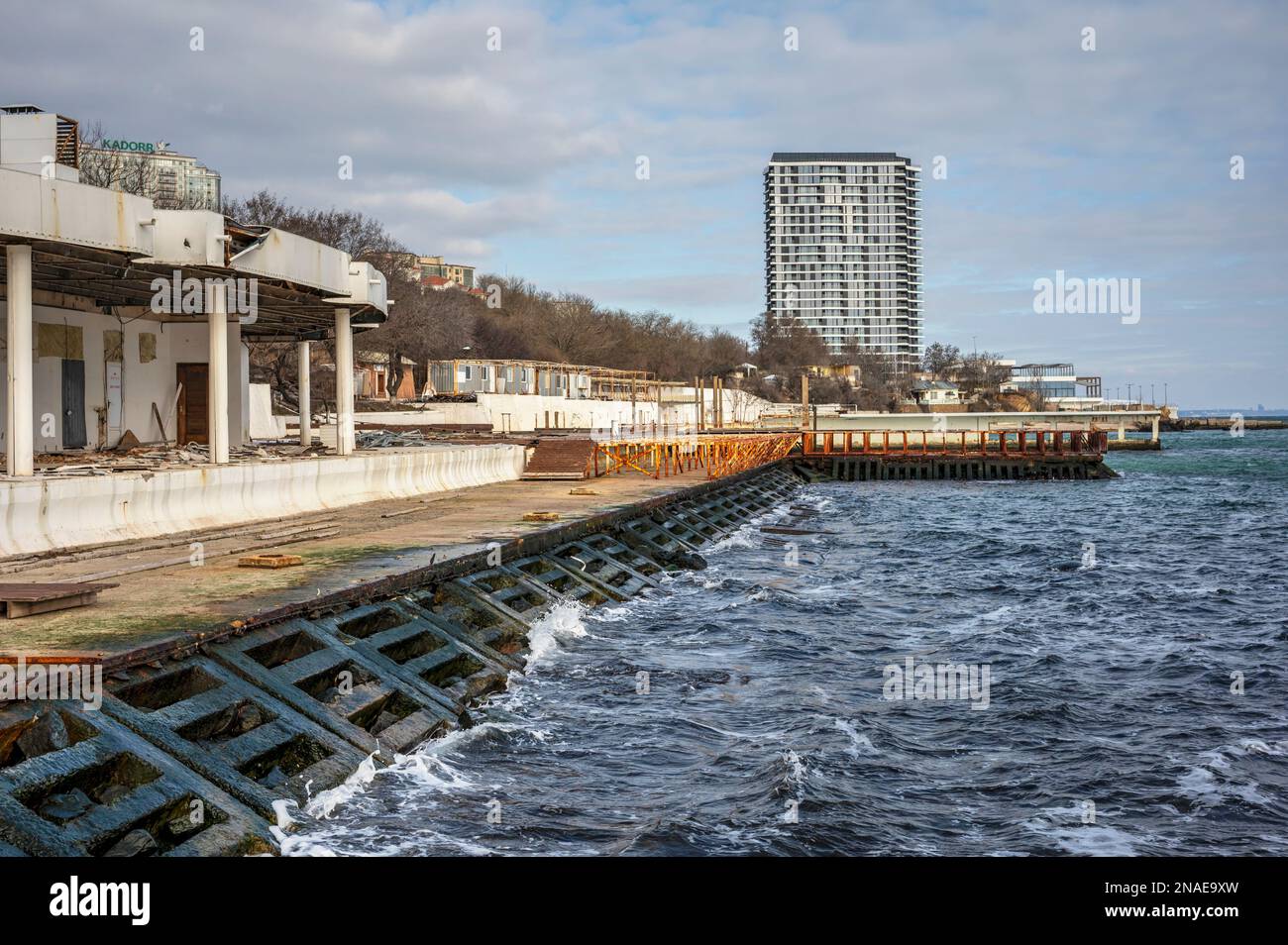 Arcadia city beach in Odessa, Ukraine Stock Photo - Alamy