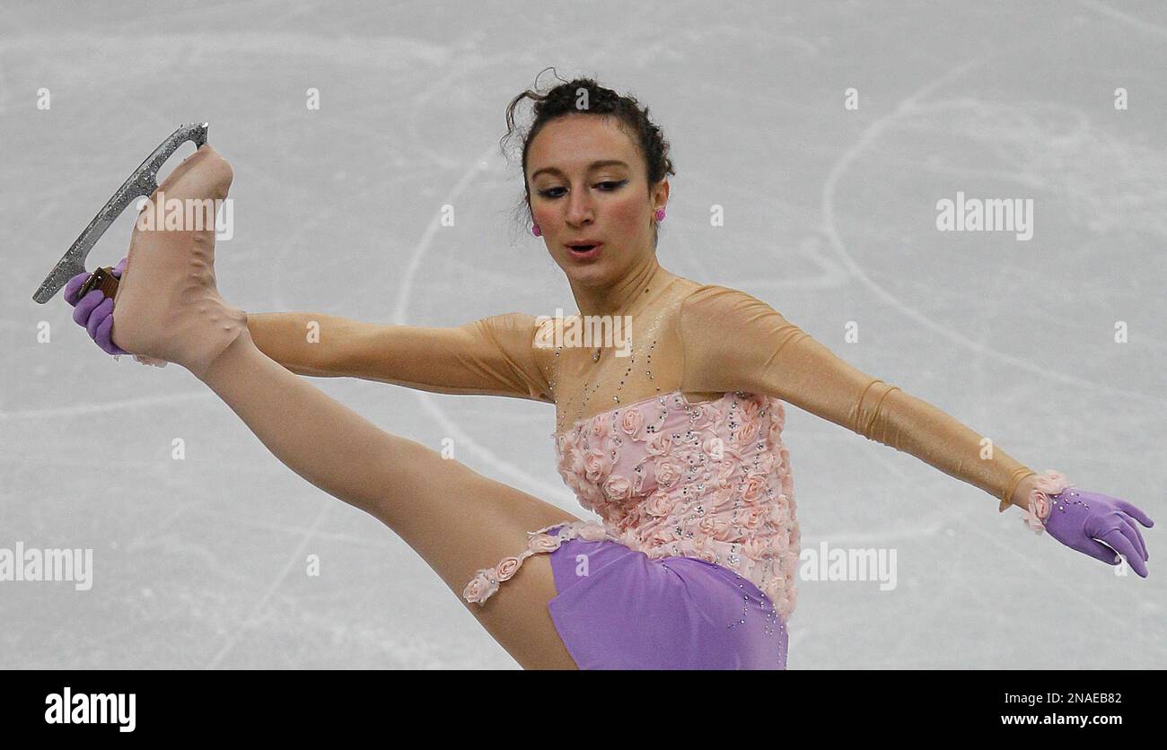 Turkey's Birce Atabey performs in the women's preliminary competition ...