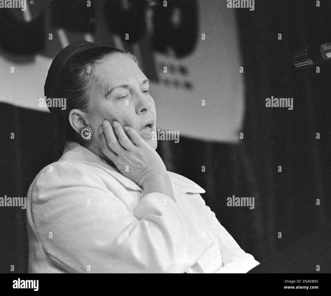 Great speaker Anne Hayes had these expressions as she answered ...