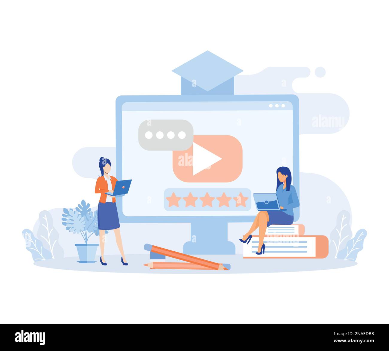 Test tutorial Stock Vector Images - Alamy