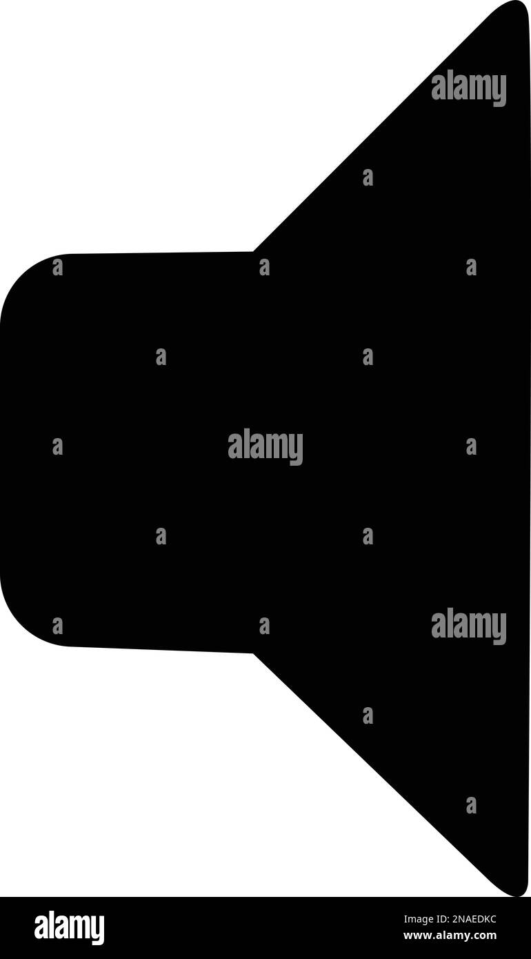 Silent icon vector vectors hi-res stock photography and images - Alamy